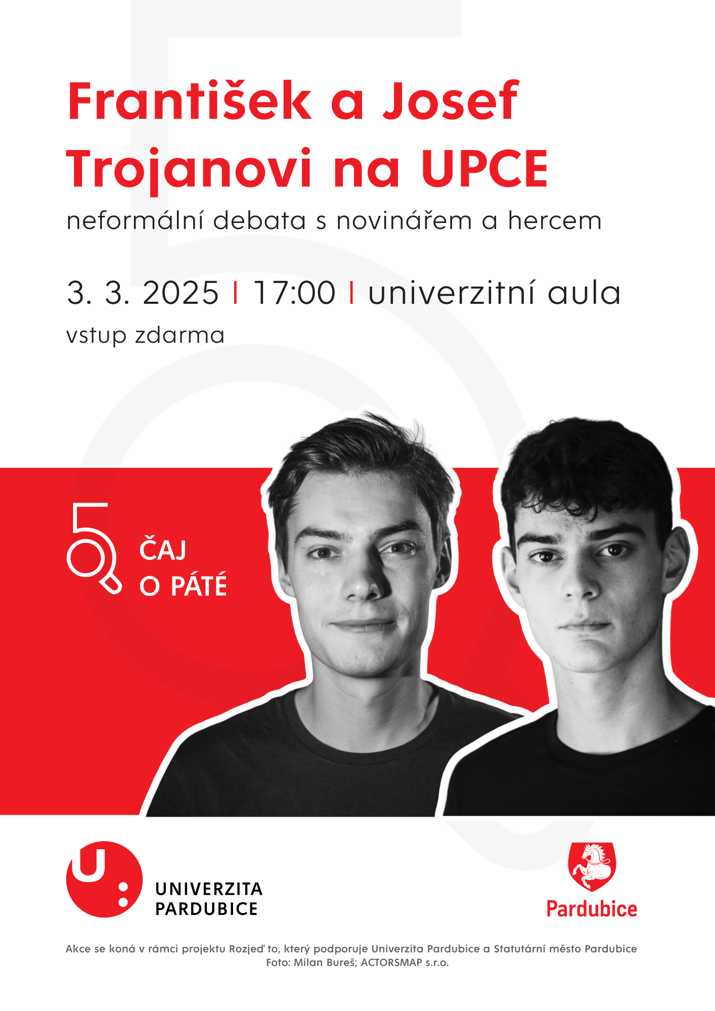 František a Josef Trojanovi na UPCE | Univerzita Pardubice
